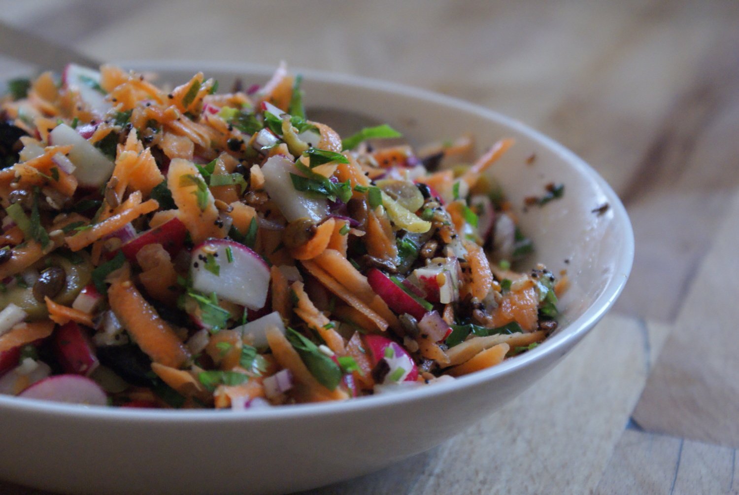 Carrot and Radish Salad « What Rachel Ate